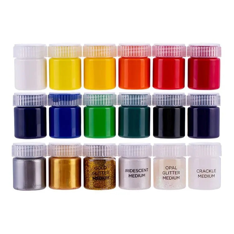 Jasart Byron Acrylic Paint & Medium Pot Sets – The Ink Spot