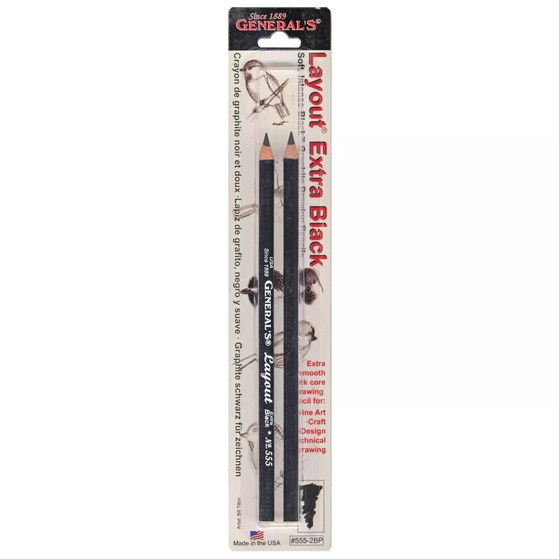 General's Layout Drawing Pencils Set of 2 – The Ink Spot