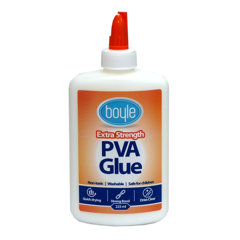 Boyle 225ml Extra Strength PVA Glue – The Ink Spot