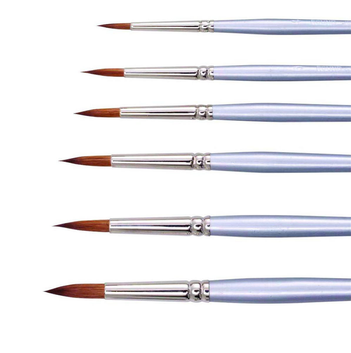 Jasart Red Sable Round Brushes – The Ink Spot