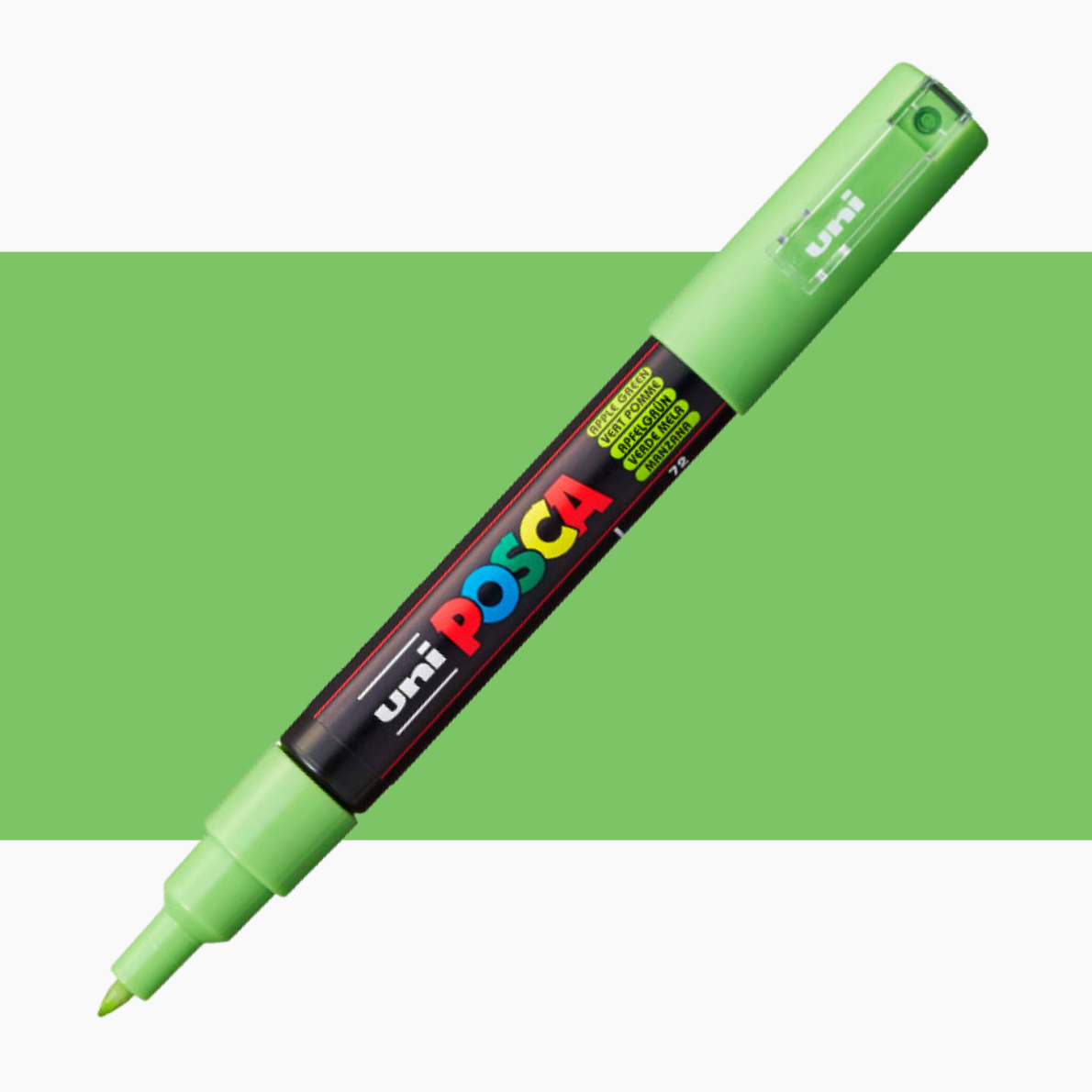 Uni Posca PC-1M Ultra Fine 0.7mm Round Tip Markers – The Ink Spot