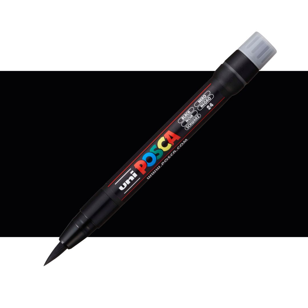 Uni Posca PCF-350 0.1-10.0mm Brush Tip Markers – The Ink Spot